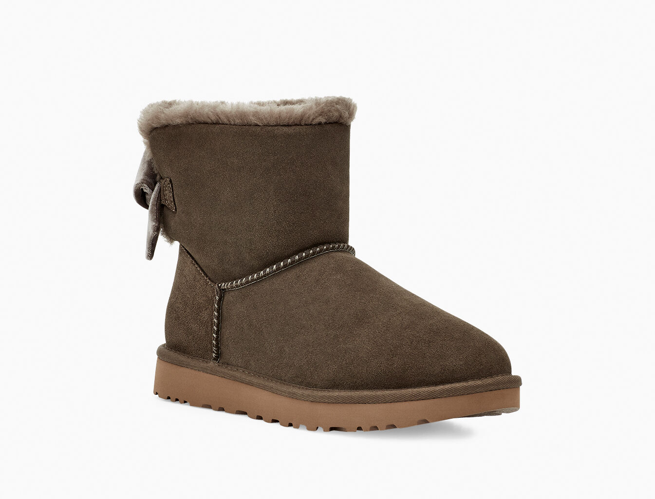 UGG® Mini Bailey Bow Velvet Ribbon Boot for Women | UGG® UK