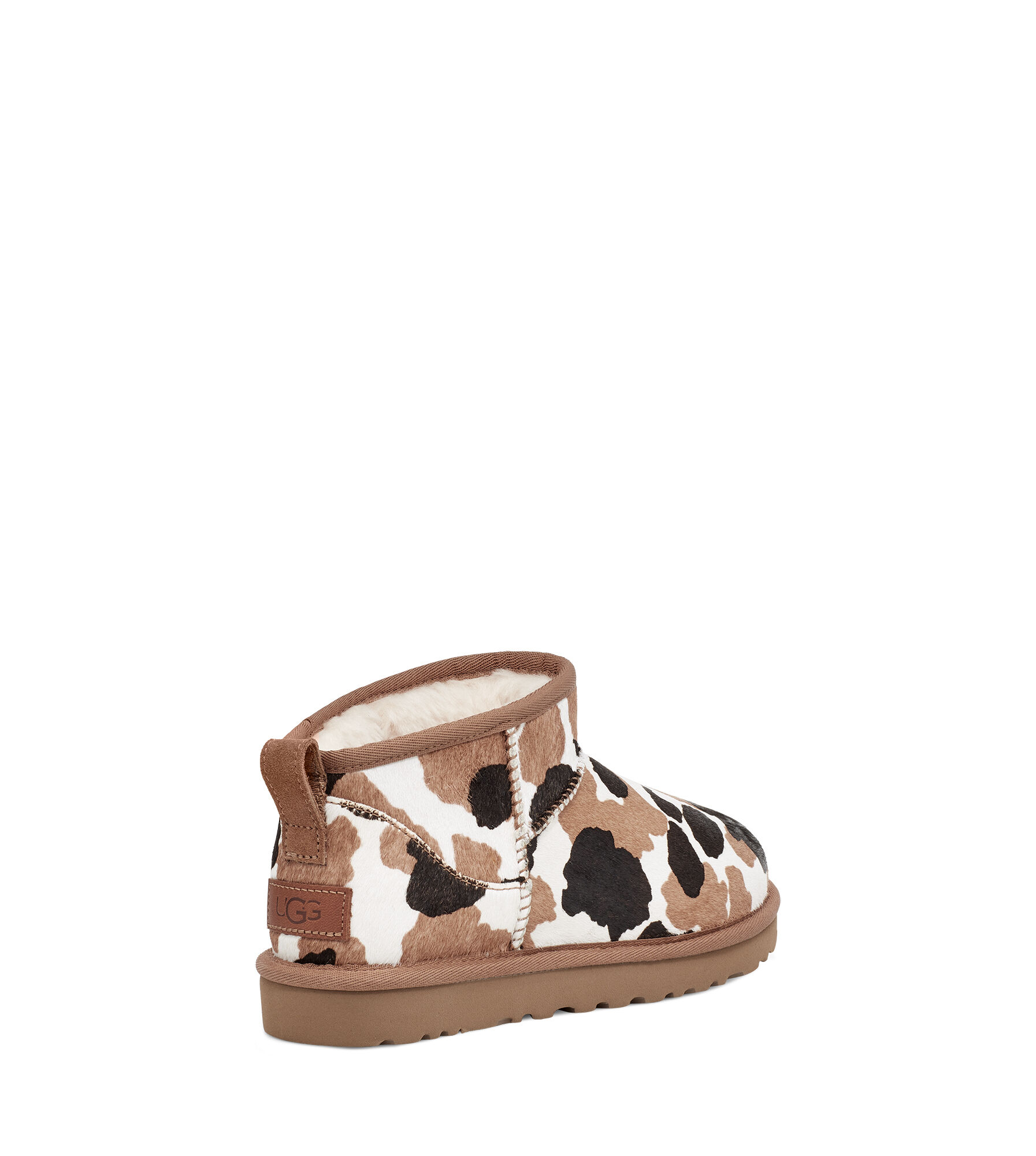 UGG® Classic Ultra Mini Cow Print Boot for Women | UGG® UK