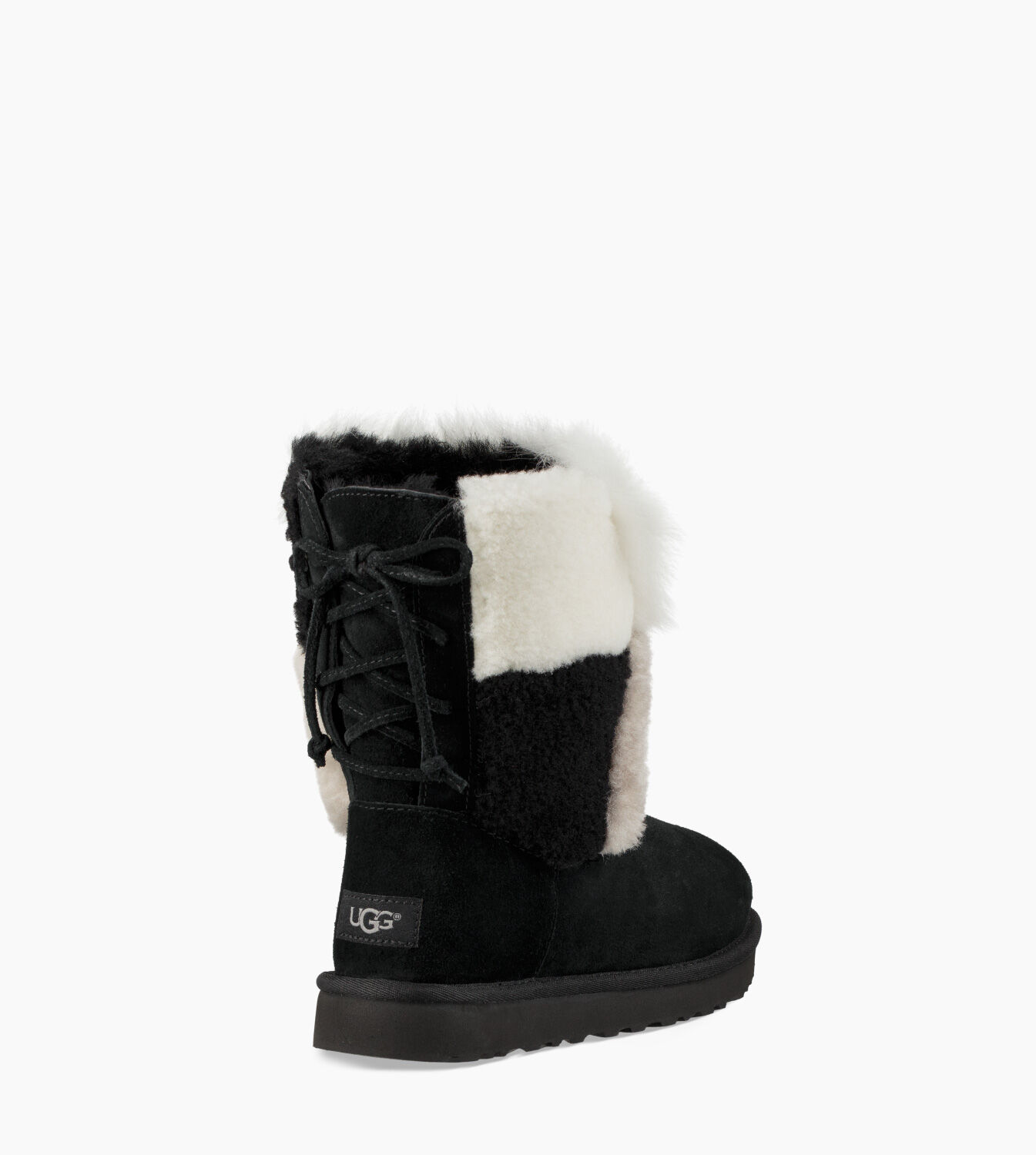 UGG® Classic Short Patchwork Fluff Boot for Women | UGG® UK
