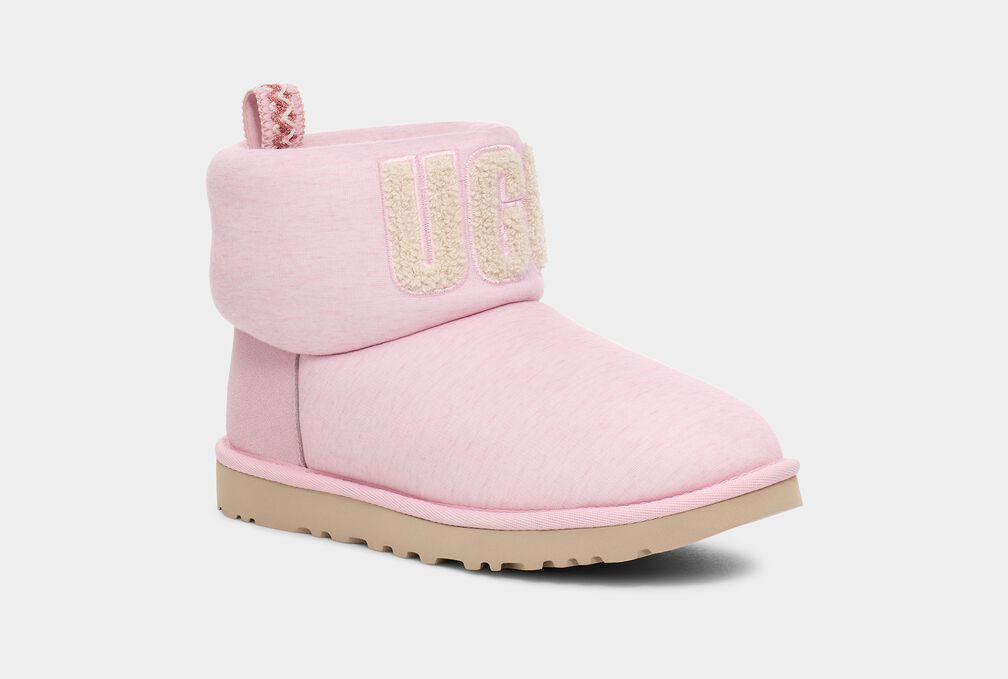 Classic Mini Fur Jersey Cozy Boot Ugg®