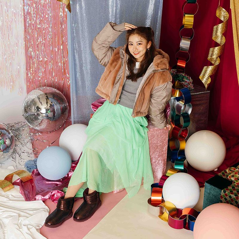 UGG® 公式【 クラシック ミニ ミラー ボール|Classic Mini Mirror Ball| 1151291 | レディース】アグ ...