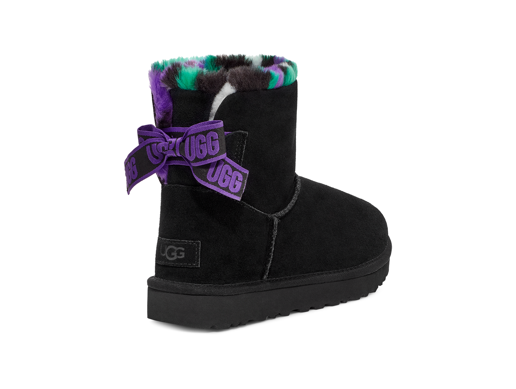 Mini Bailey Bow Plaid Punk Boot | UGG®