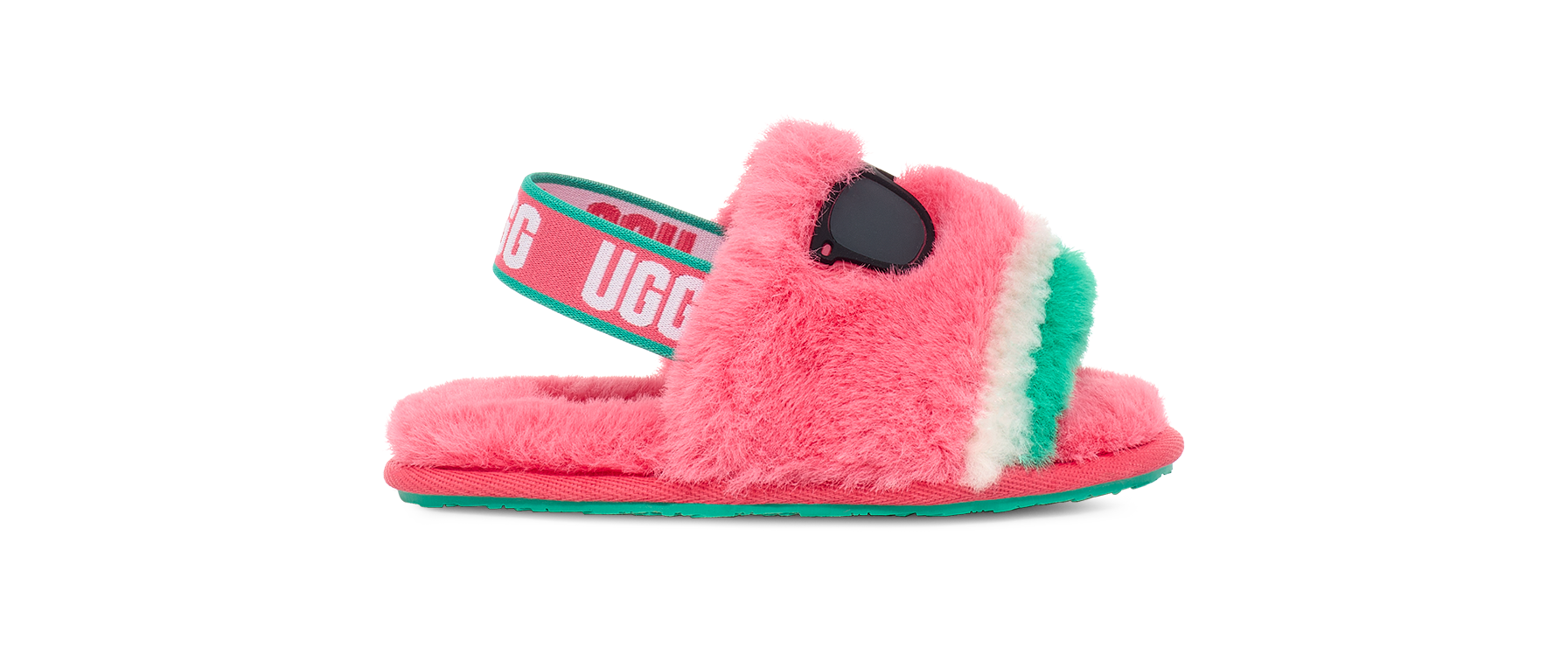 Toddlers' Fluff Yeah Watermelon Stuffie Indoor-Outdoor Slipper | UGG®